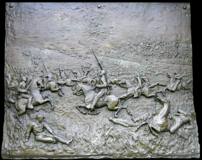 Monument to the Michigan Cavalry Brigade at Gettysburg
