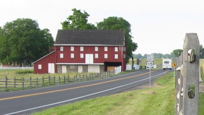 Sherfy farm on the Gettysburg battlefield